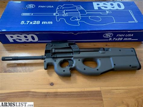 ARMSLIST For Sale FNH PS90 Gen 2 With Original Sight Green Dot Trigger Pack Box