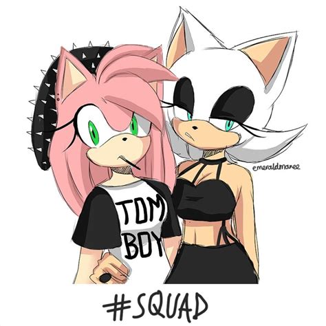 10 Amy X Rouge Ideas Sonic Fan Characters Rouge The Bat Sonic Fan Art
