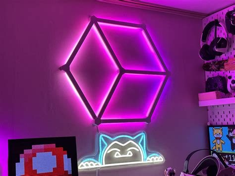 나노리프 내 방에 마음대로 색을 칠하는 가장 쉬운 방법 빛으로 실내 공간의 색을 마음껏 바꿔볼 수 Facebook