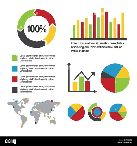 Statistics Data Business Report Stock Vector Image And Art Alamy