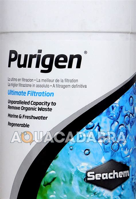 SEACHEM PURIGEN 250ml ULTIMATE FILTER MEDIA ORGANIC WASTE AQUARIUM FISH ...