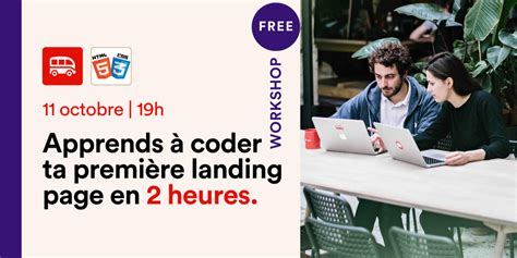 apprends à coder ta première landing page en 2 heures french tech
