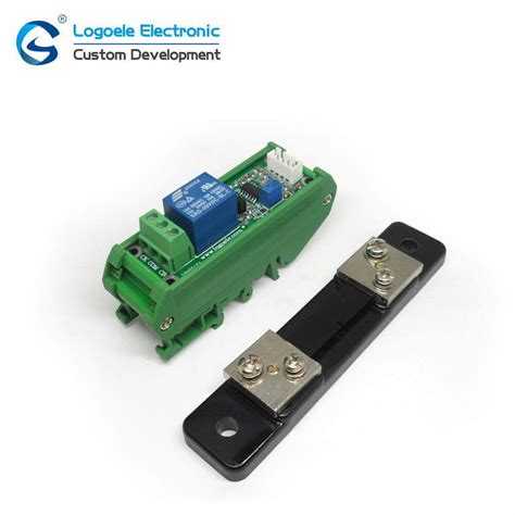 Dc Current Detection Sensor Shunt Module Relay Output