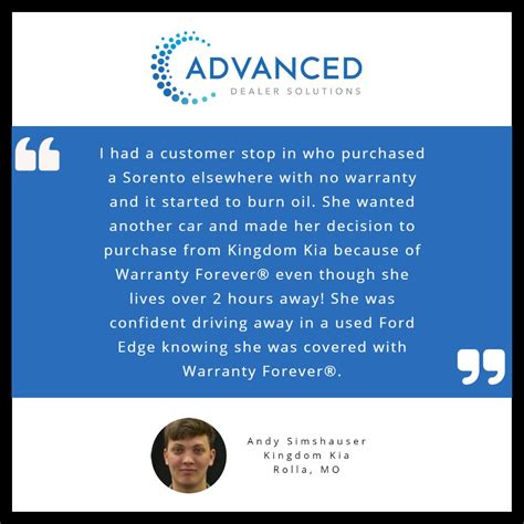 robert mancuso on linkedin testimonialtuesday warrantyforever
