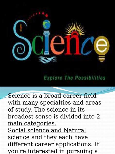 Branches Of Science Pdf Science Earth Sciences
