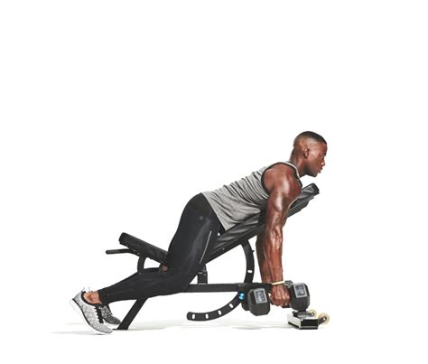 Spider Curls Bracing Upper Body Against An Incline Bench How To Do The