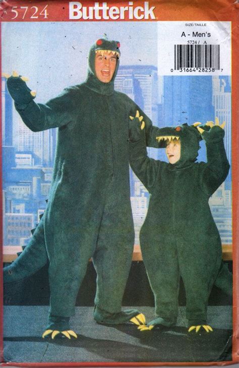 Dinosaur Costume Sewing Pattern