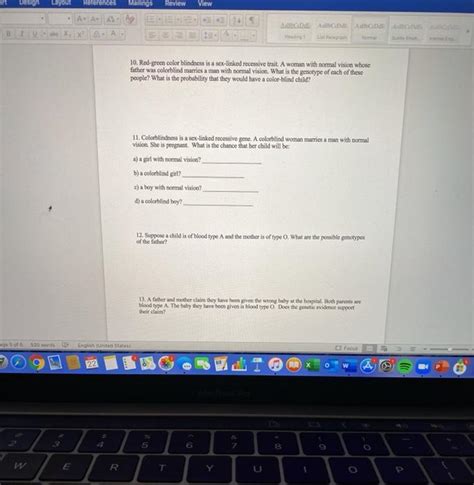 Solved General Biology Chapter 9 Patterns Of Inheritance