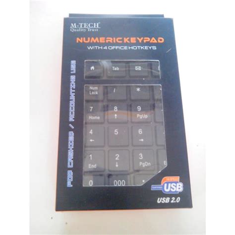 Jual Keyboard Angka Numeric Keypad M Tech Shopee Indonesia
