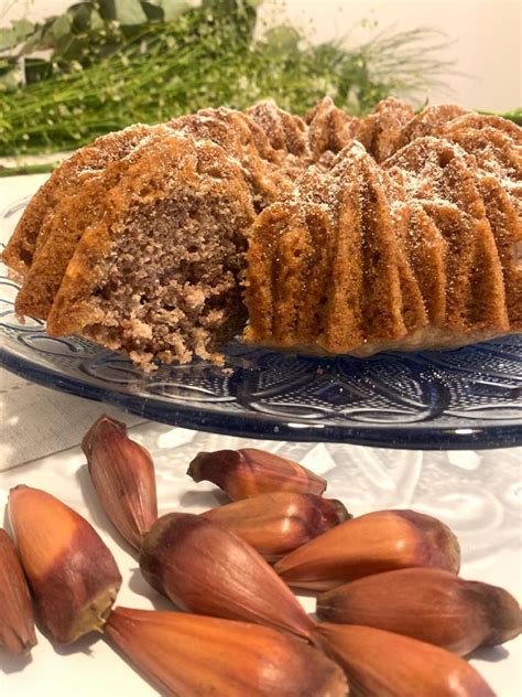 Receita Fácil De Bolo De Pinhão Casa Vogue Receita