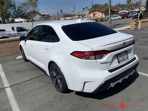 Toyota Corolla Window Tint Solar Eclipse Window Tinting