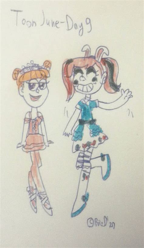 Toon June Day 9 Dancing By Clottedgeddon On Deviantart
