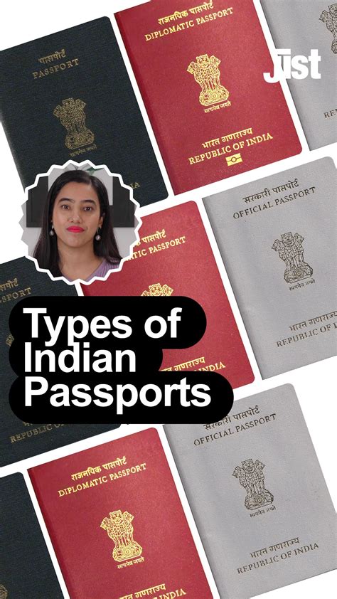 Types Of Indian Passports India Maroon Government No All Indian