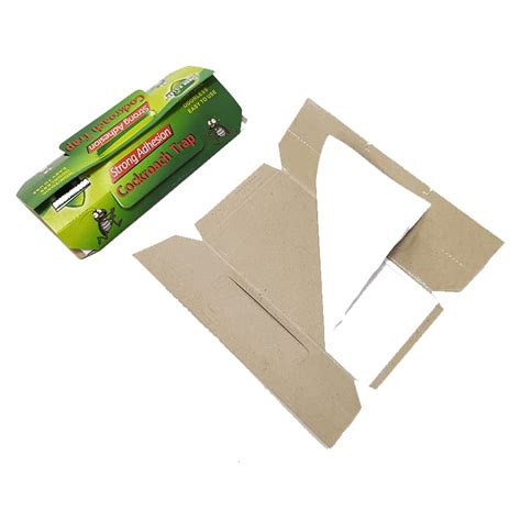 Non Toxic And Eco Friendly Cockroach Traps Strong Adhesion Odourless