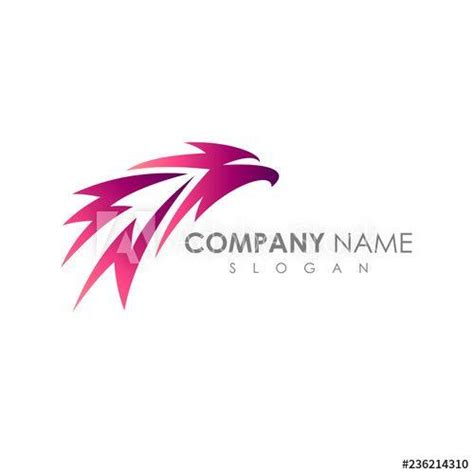Pink Eagle Logo Logodix