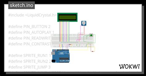 Lcd Game Wokwi Esp32 Stm32 Arduino Simulator