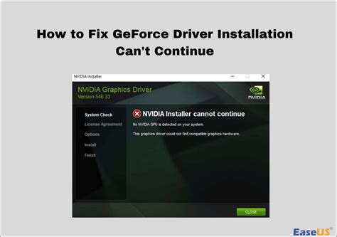 Geforce Experience Driver Installation Failed How Do I Manually