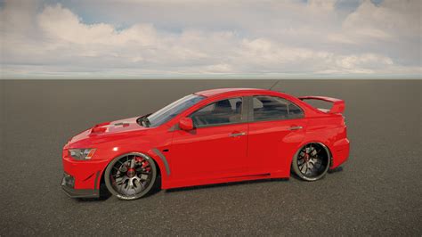 Mitsubishi Lancer Evo Fq400 3d Model By Alphagroup