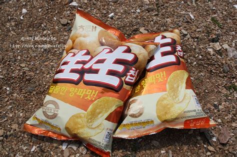 [해태제과 생생칩]바삭하고 달콤한 양파맛 감자칩 감자스낵 네이버 블로그