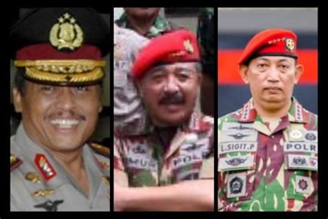 Langka Dalam Sejarah Polri Cuma 3 Kapolri Penerima Brevet Komando Dari