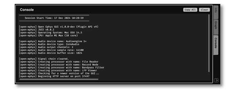 Whats New In Version 10 — Open Ephys Gui Docs