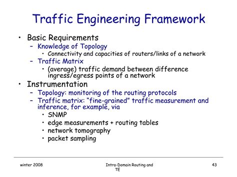Ppt Intra Domain Routing And Traffic Engineering Internet Routing And Protocol Review Powerpoint