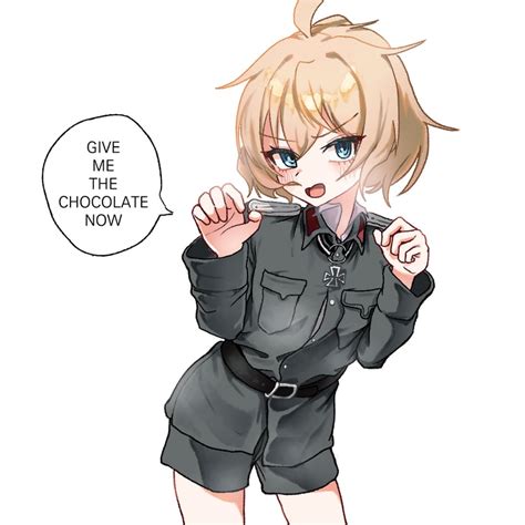 Tanya Degurechaff Youjo Senki Drawn By Yongkak Danbooru