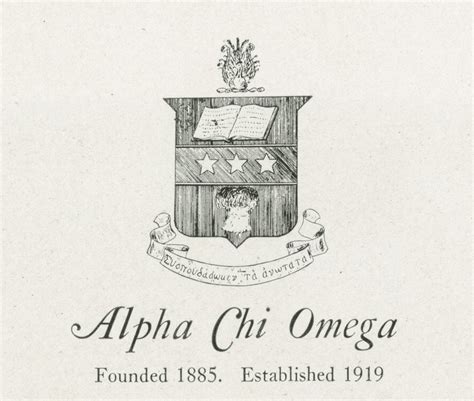 Sororities At Penn Alpha Chi Omega