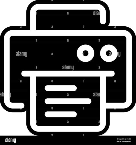 User Interface Printer Stock Vector Image Art Alamy