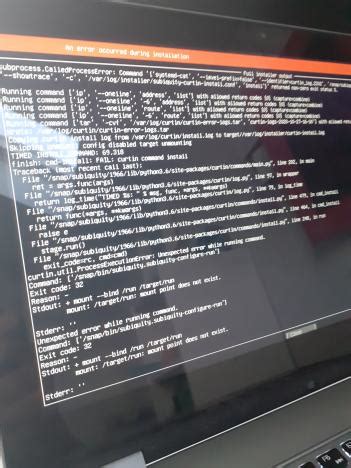 Dual Boot Installation Failed Target Run Mount Point Does Not Exist Ask Ubuntu