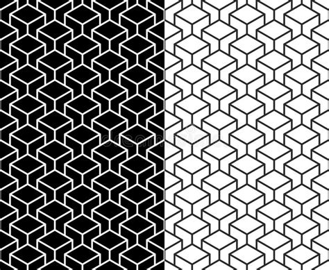 Isometric 3d Line Cube Pattern Background Stock Vector Illustration Of Abstract Party 55233825