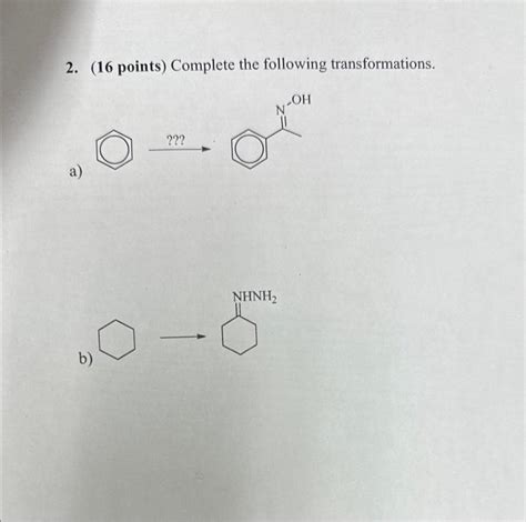 Solved 2 16 Points Complete The Following