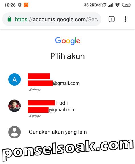 Cara Keluar Akun Google Hutomo