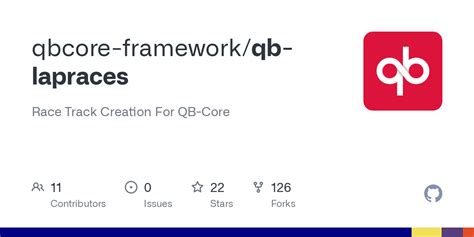 GitHub Qbcore Framework Qb Lapraces Race Track Creation For QB Core
