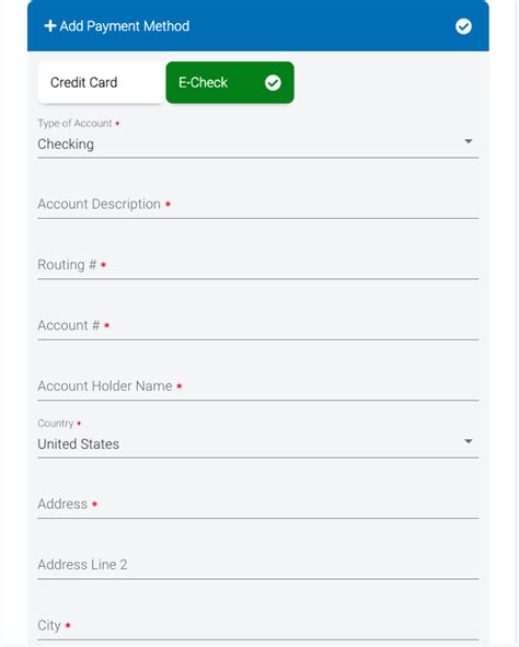 how do i make a payment using echeck circuitree supportcircuitree