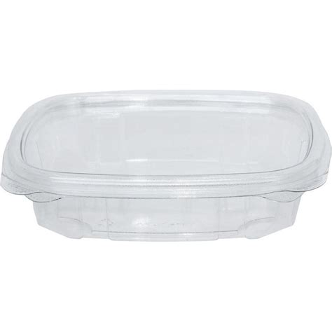 Ritepak 8oz Clear Hinged Deli Container 200cs Dh08 Champion