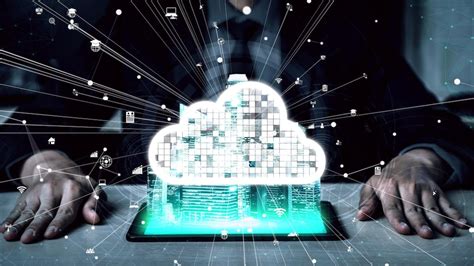 Premium Photo Conceptual Cloud Computing And Data Storage Technology