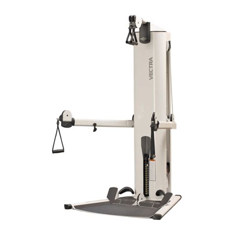 Vectra Fitness Vft 100 Fitness Machine Manual Manualslib