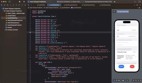 Swift Heart Disease Prediction App Project Project Gurukul
