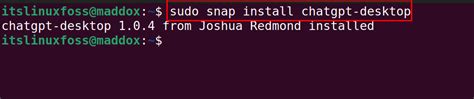 How To Install And Use Chatgpt In Ubuntu Its Linux Foss