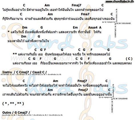 แต่งงานกันมั้ยคอร์ด คอร์ด แต่งงานกันมั้ย โอ้ เสกสรร