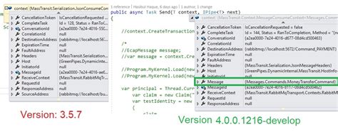 How I Can Read Sent Message From Masstransit Middle Warefilter Class Stack Overflow