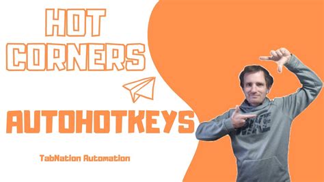 Autohotkey Hot Corners To Activate Code Move Mouse To Corners And Code Runs Youtube