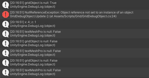 Nullreferenceexception Error But It Doesnt Stop The Code From Working Ask Gamedevtv