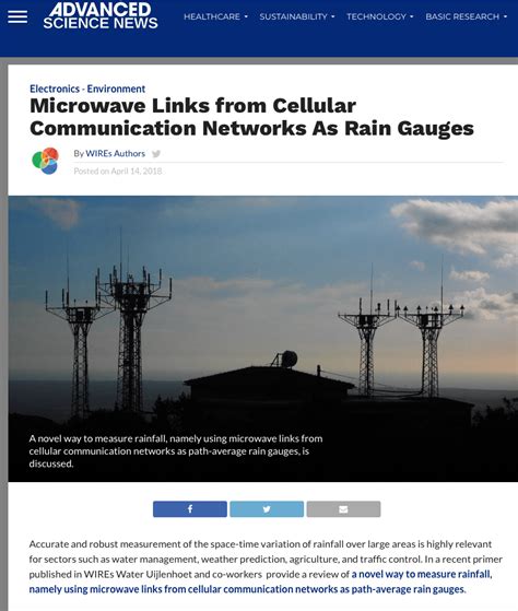 Measuring Urban Rainfall Using Microwave Links From Commercial Cellular