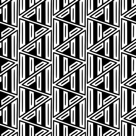 Geometric Seamless Pattern Abstract Art Background White Pattern