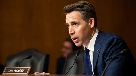 Sen Hawley Introduces Bill To Slash Dhs Funding Of Liberal Propaganda