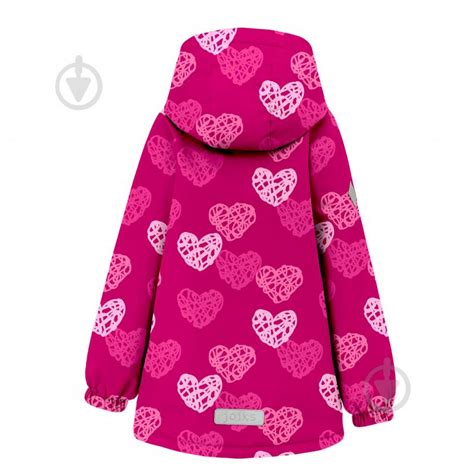 ᐉ Куртка дитяча для дівчаток Joiks Ew 130 р 92 малиновий • Краща ціна в Києві Україні • Купити