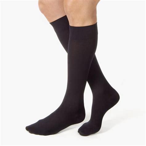 Jobst Relief 15 20 Knee Hi Black Large Full Calf Ct