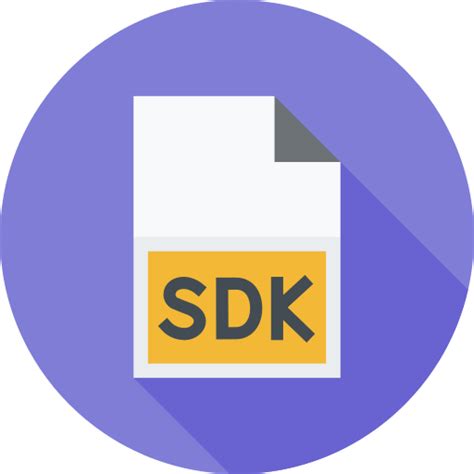 Sdk Flat Circular Flat Icon